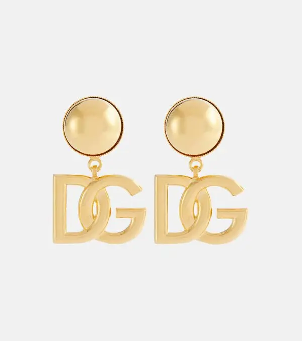Dolce & Gabbana Dg Clip-on Earrings - Gold