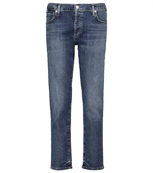 Citizens Of Humanity Emerson Mid-rise Boyfriend Jeans - Blue