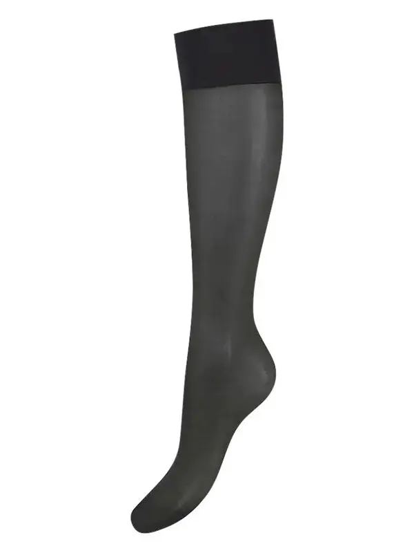 Wolford X Amina Muaddi Crystal-embellished Socks