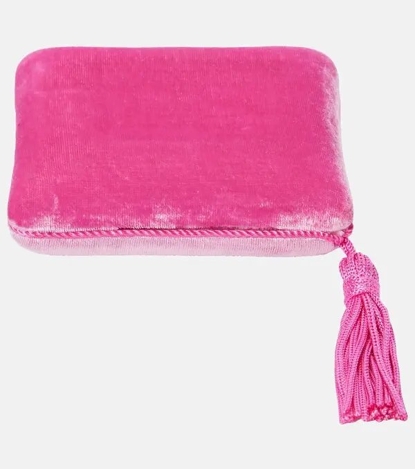 Sophie Bille Brahe Velvet Jewelry Box - Pink