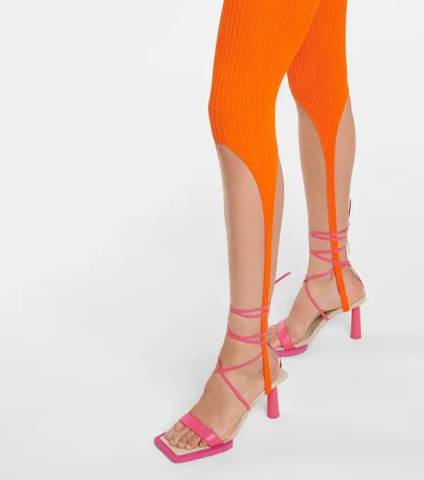 Jacquemus Le Collant Albi Stirrup Leggings