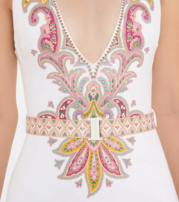 Zimmermann Teddy Belted Swimsuit