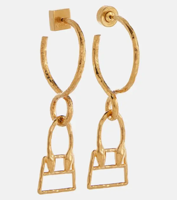 Jacquemus Hoop Earrings - Gold