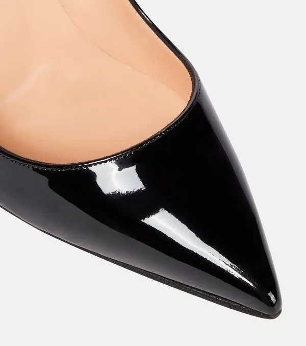 CHRISTIAN LOUBOUTIN So Kate 120 Patent Leather Pumps - Black