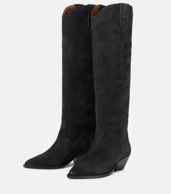 Isabel Marant Étoile Denvee Knee-high Boots - Black