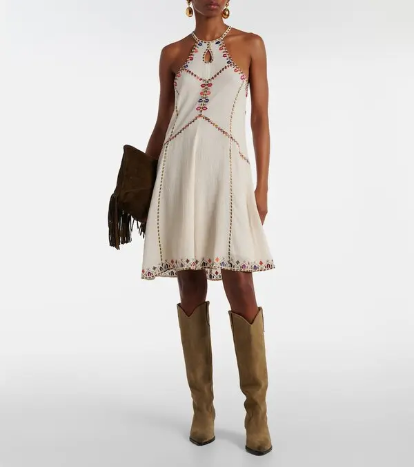 Isabel Marant Étoile Denvee Suede Knee-high Boots - Brown