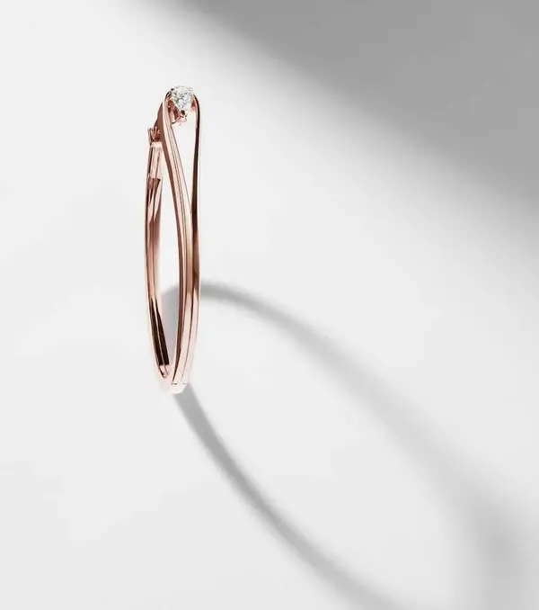 REPOSSI Serti Inversé 18kt Rose Gold Bracelet With Diamond
