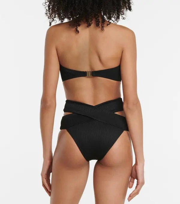 ALEXANDRA MIRO Tara Bandeau Bikini Top