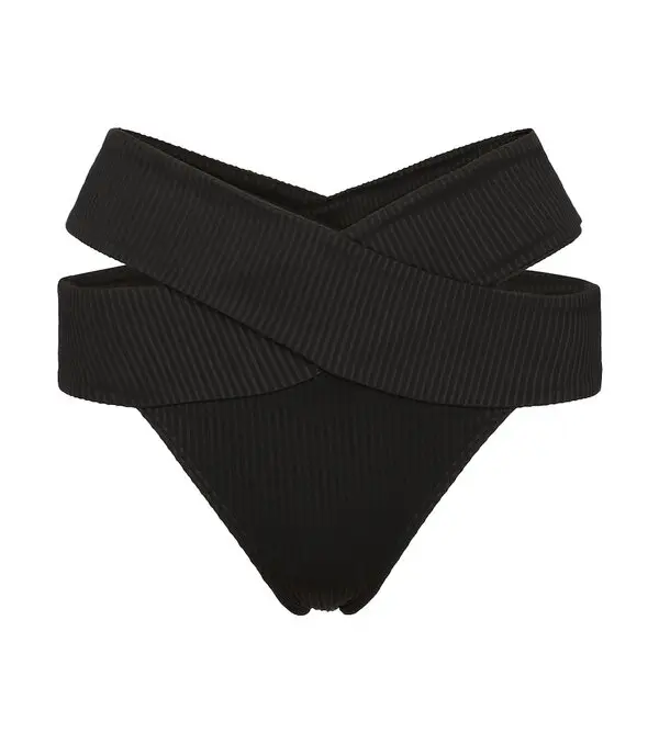 ALEXANDRA MIRO Tara Bikini Bottom - Black