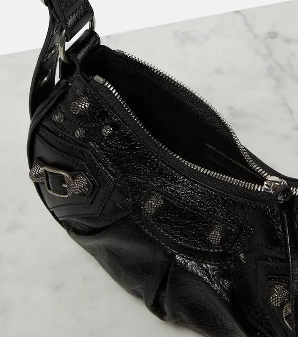 Balenciaga Le Cagole Xs Leather Shoulder Bag