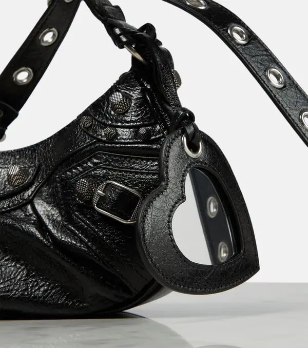 Balenciaga Le Cagole Xs Leather Shoulder Bag