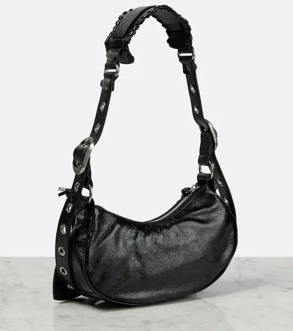 Balenciaga Le Cagole Xs Leather Shoulder Bag