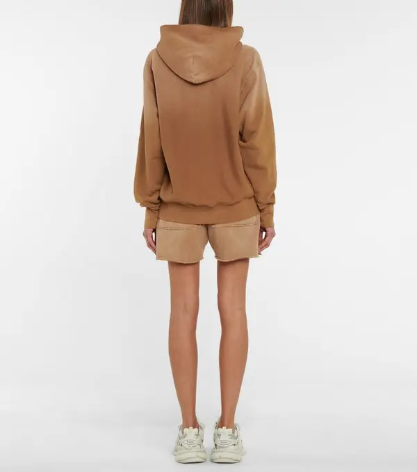 LES TIEN Cotton Jersey Hoodie