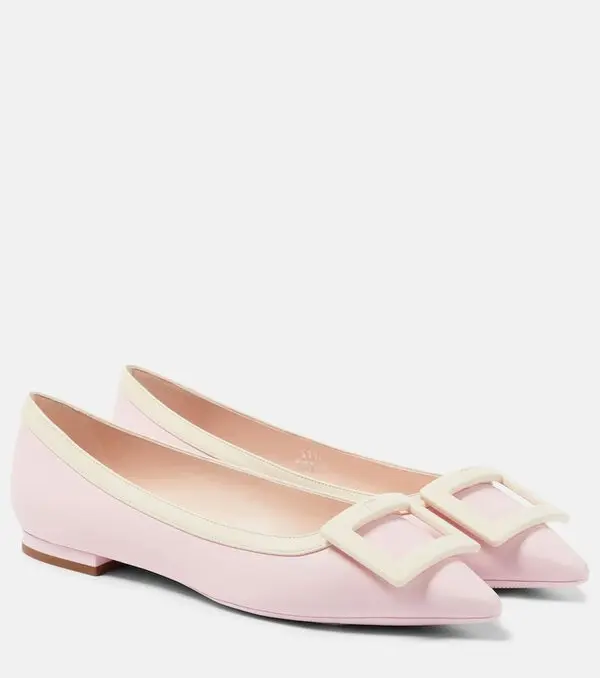 ROGER VIVIER Gommettine Ball Ballet Flats - Multicoloured