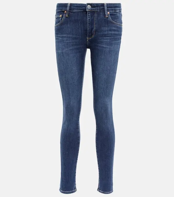 Ag Legging Ankle Skinny Jeans - Blue