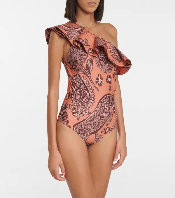 Johanna Ortiz Incaico Printed One-piece Swimsuit