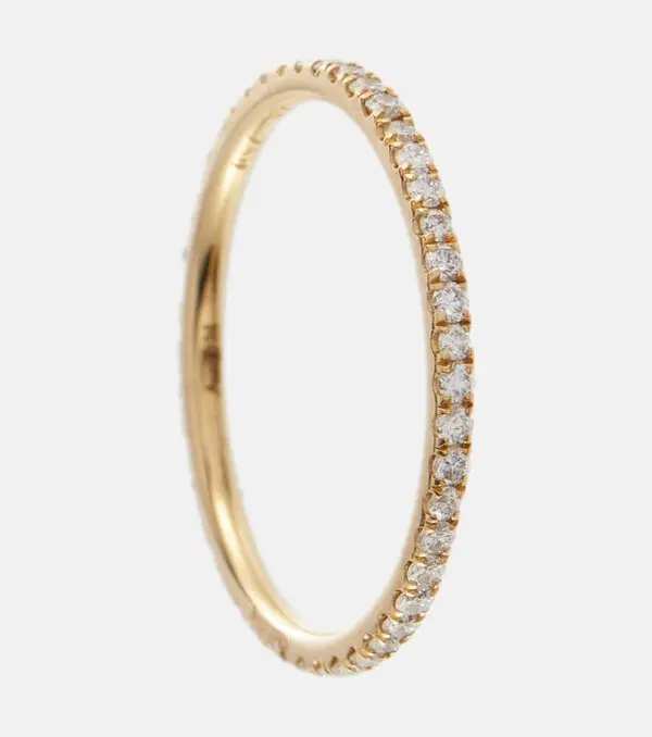 Ileana Makri 18kt Yellow Diamond Band Ring - Gold