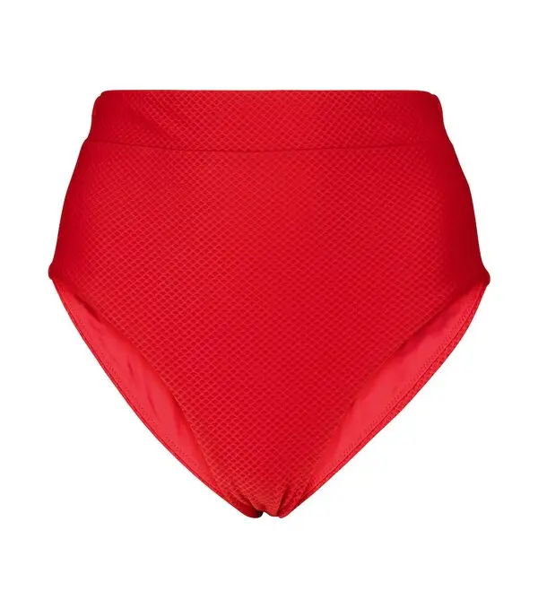 Heidi Klein Numana High-rise Bikini Bottoms - Red