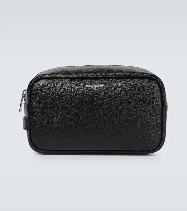 Saint Laurent Leather Washbag