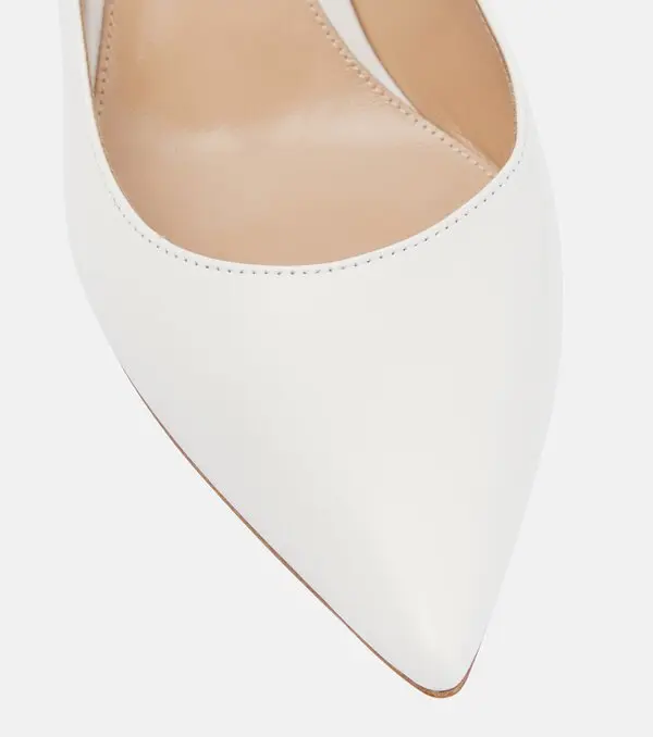GIANVITO ROSSI 85 Leather Pumps