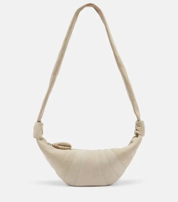 LEMAIRE Croissant Small Shoulder Bag - Beige