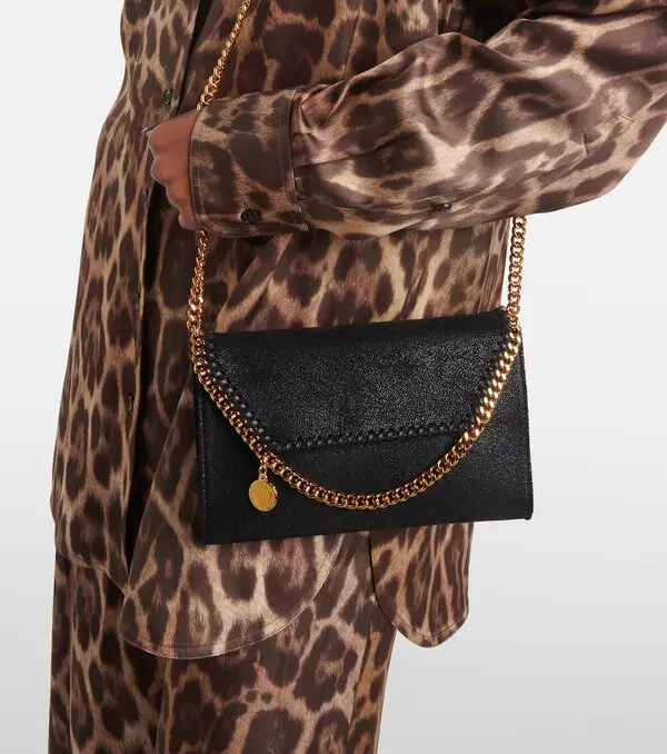 Stella McCartney Falabella Mini Crossbody Bag - Black