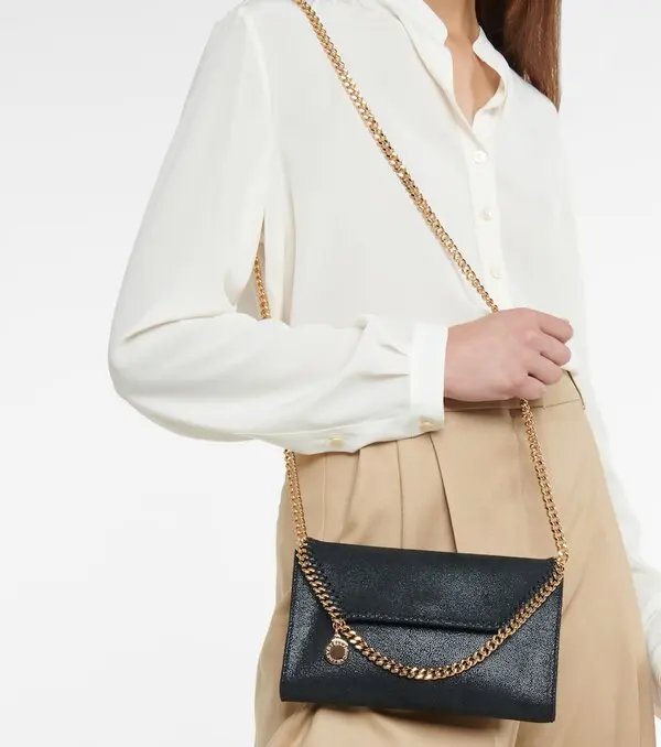 Stella McCartney Falabella Mini Crossbody Bag - Black