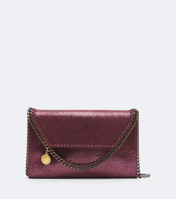 Stella McCartney Falabella Mini Crossbody Bag - Burgundy
