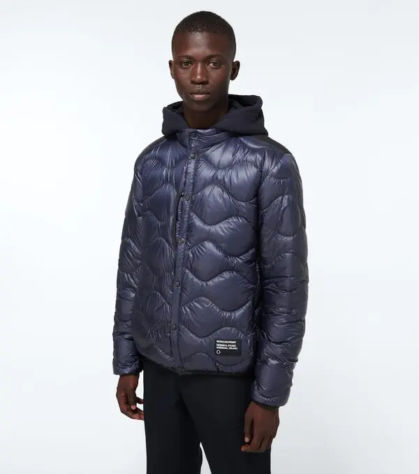 ご*ん様 MONCLER FRGMT HIROSHI FUJIWARA ブラック Moncler Frgmt Hiroshi Fujiwara Hantium Short Down Jacket