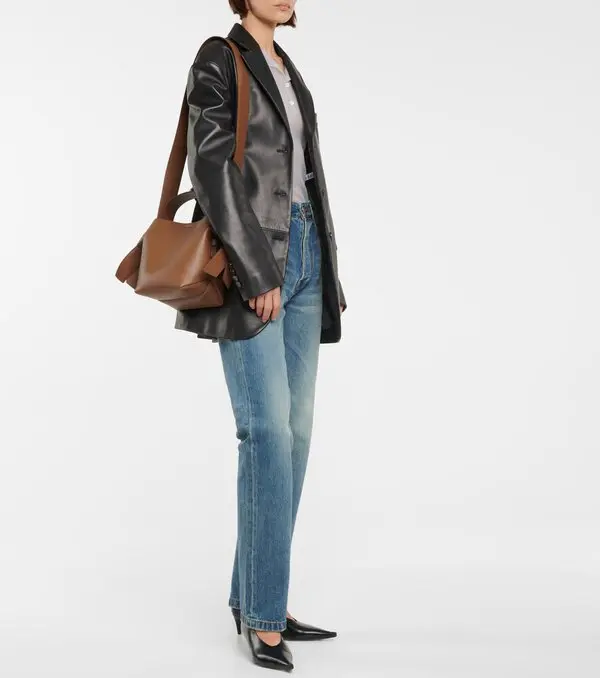 Acne Studios Musubi Mini Leather Shoulder Bag