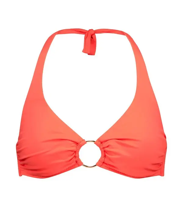 Melissa Odabash Brussels Halterneck Bikini - Orange