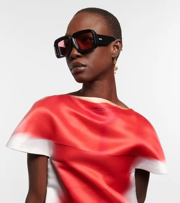 Loewe Square Sunglasses - Black