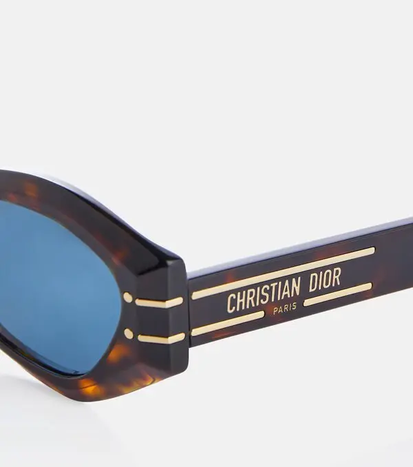 Dior Diorsignature B1u Sunglasses Brown Editorialist
