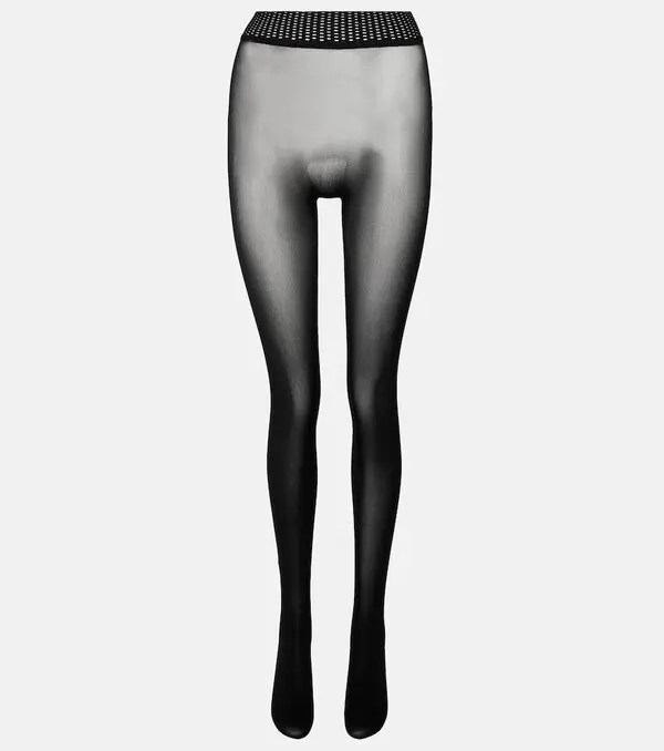 Wolford Fatal High-rise Tights Set - Black