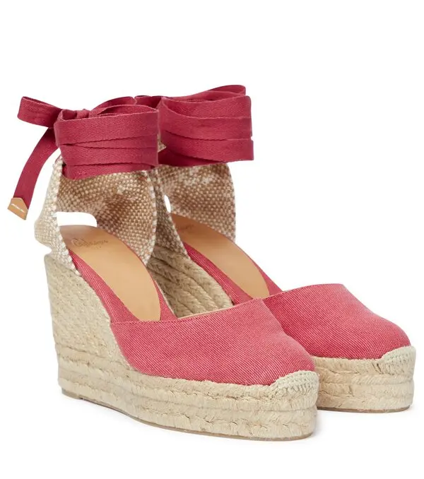 CastaÑer Carina Canvas Espadrille Wedges