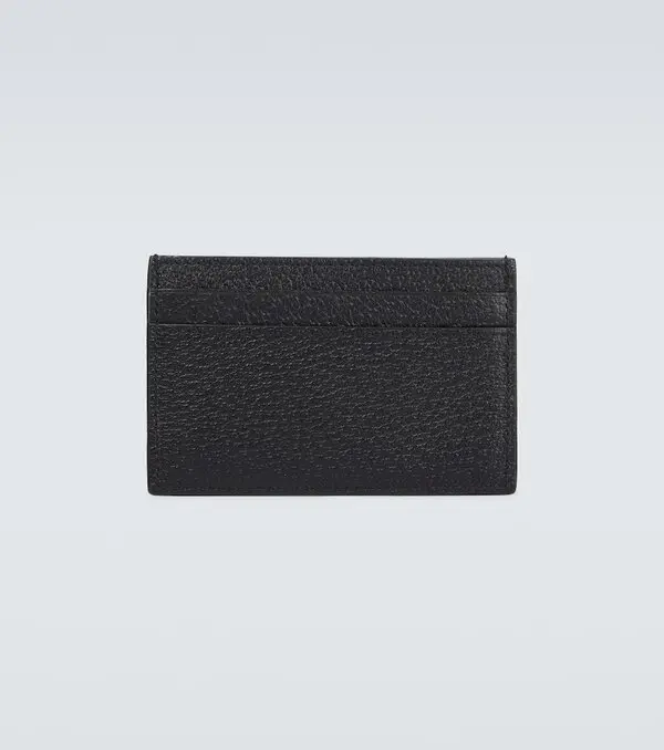 Gucci Gg Marmont Leather Cardholder - Black
