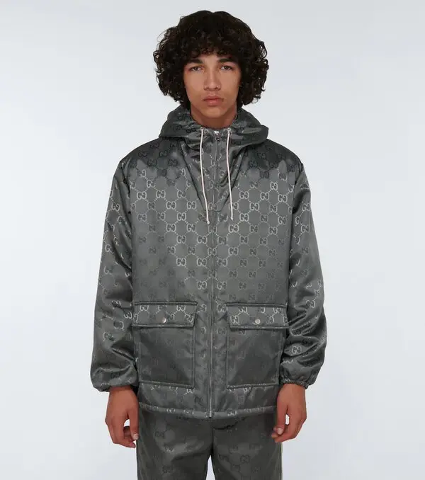 Gucci Off The Grid Zipped Jacket - Grey | Editorialist