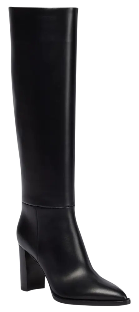 GIANVITO ROSSI Kerolyn 85 Leather Knee-high Boots