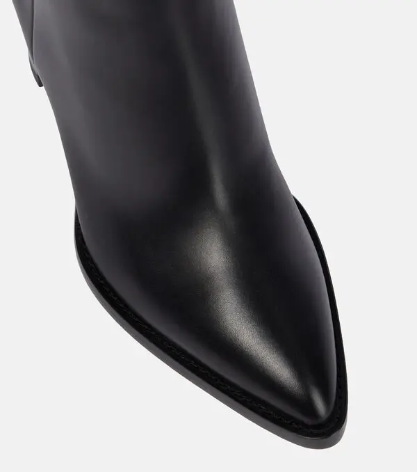 GIANVITO ROSSI Kerolyn 85 Leather Knee-high Boots