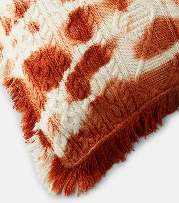 Alanui Piedras Rojas Wool Cushion