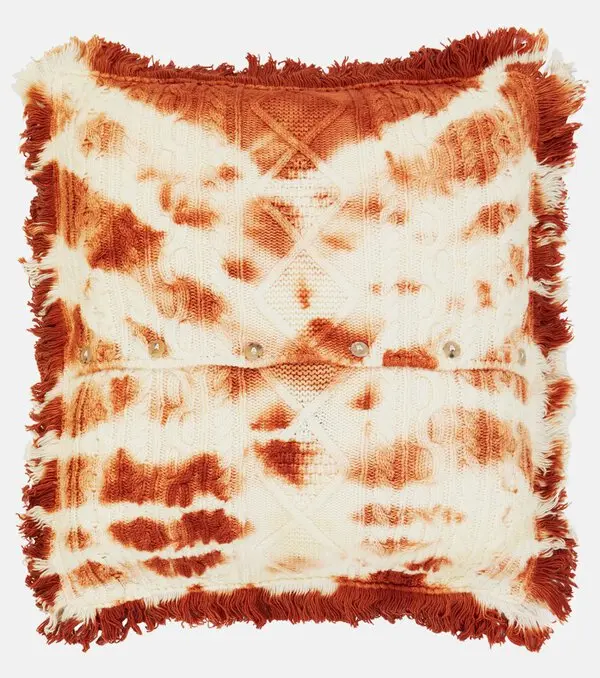 Alanui Piedras Rojas Wool Cushion
