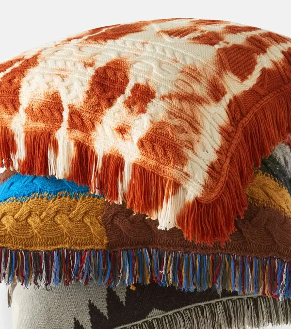 Alanui Piedras Rojas Wool Cushion