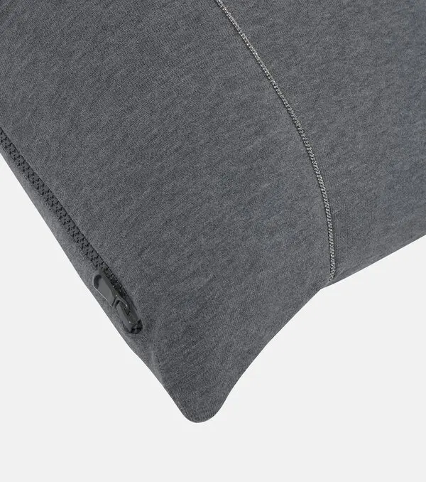 Brunello Cucinelli Embellished Cotton Cushion