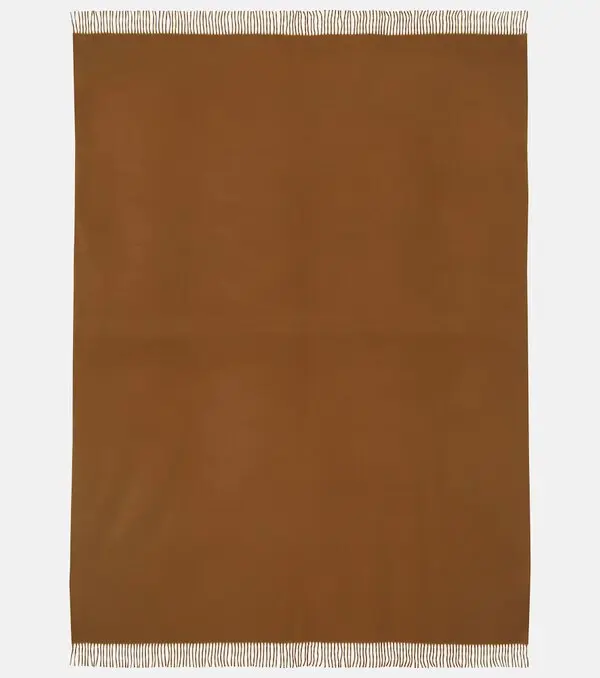 Loro Piana Unito Cashmere Blanket - Brown