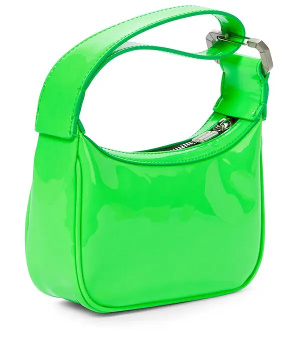 EERA Eéra Moonbag Mini Patent Leather Clutch