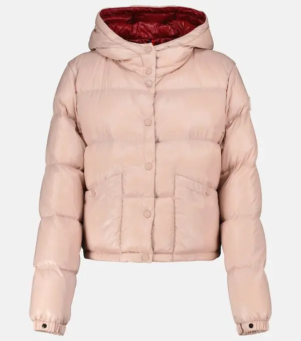 Moncler Bardanette Cropped Down Jacket - Pink