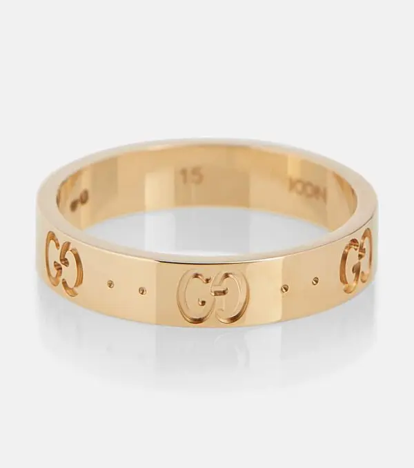 Gucci Icon 18kt Yellow Ring - Gold