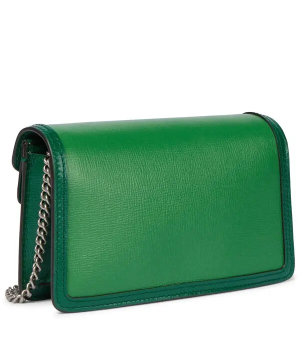 Gucci Dionysus Super Mini Leather Shoulder Bag