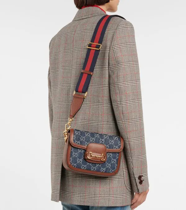 Gucci Exclusive To – Denim Horsebit 1955 Mini Bag