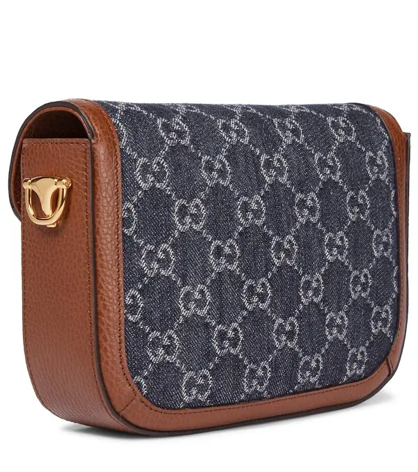 Gucci Exclusive To – Denim Horsebit 1955 Mini Bag